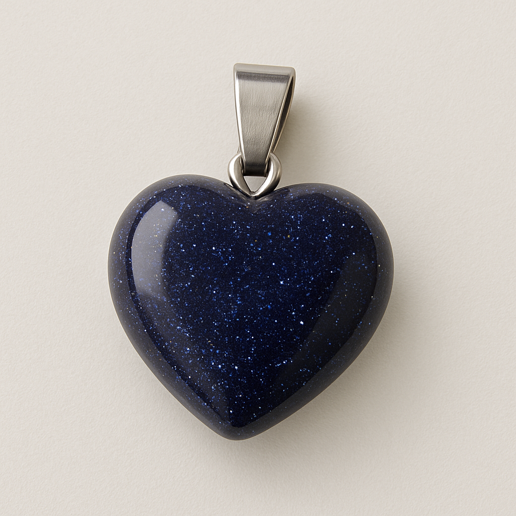 Blue Sandstone Pendant – Stone of Ambition | Suleiman Stones